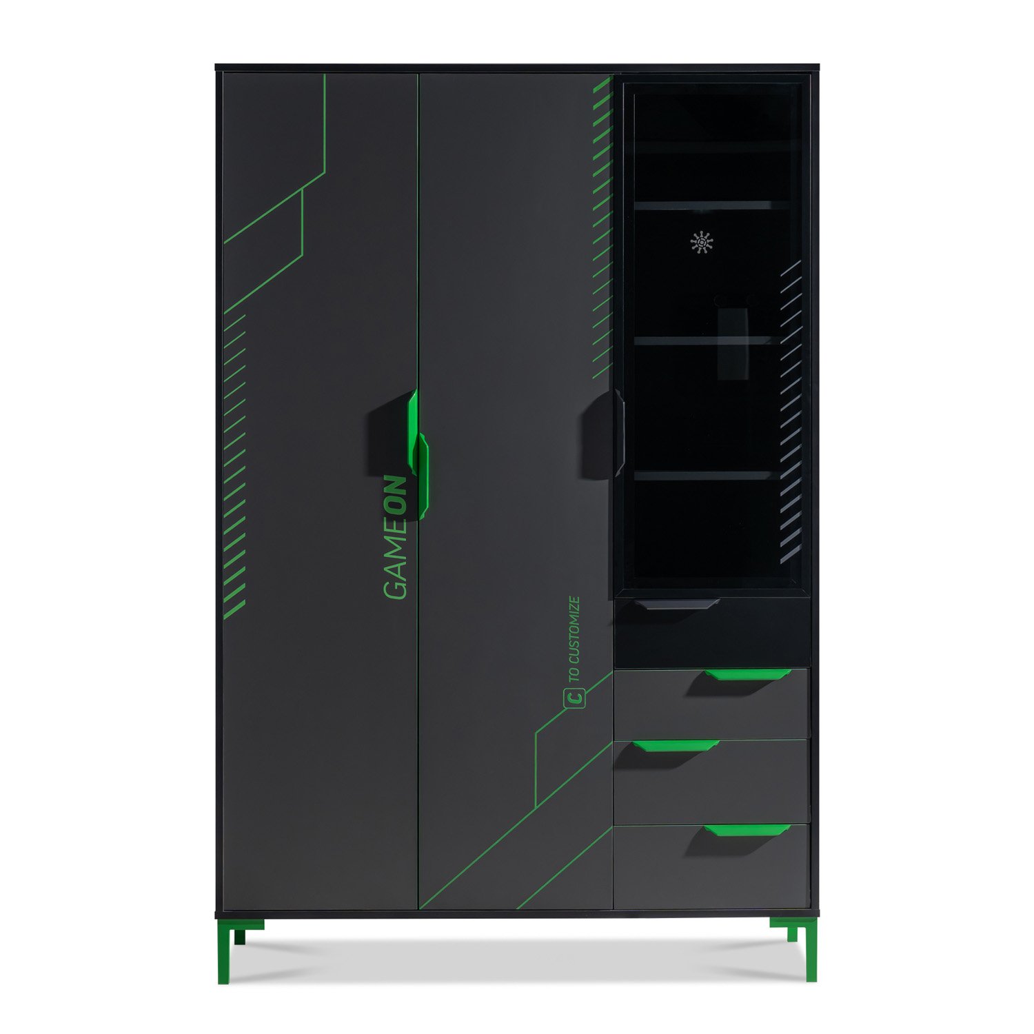 Targon 3 Kapaklı Dolap Plus | Caploonba